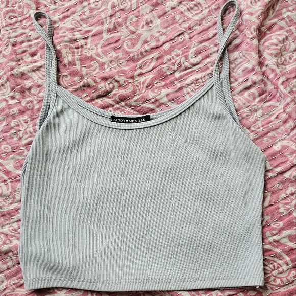 Brandy Melville | Tops | Light Blue Brandy Melville Tank | Poshmark